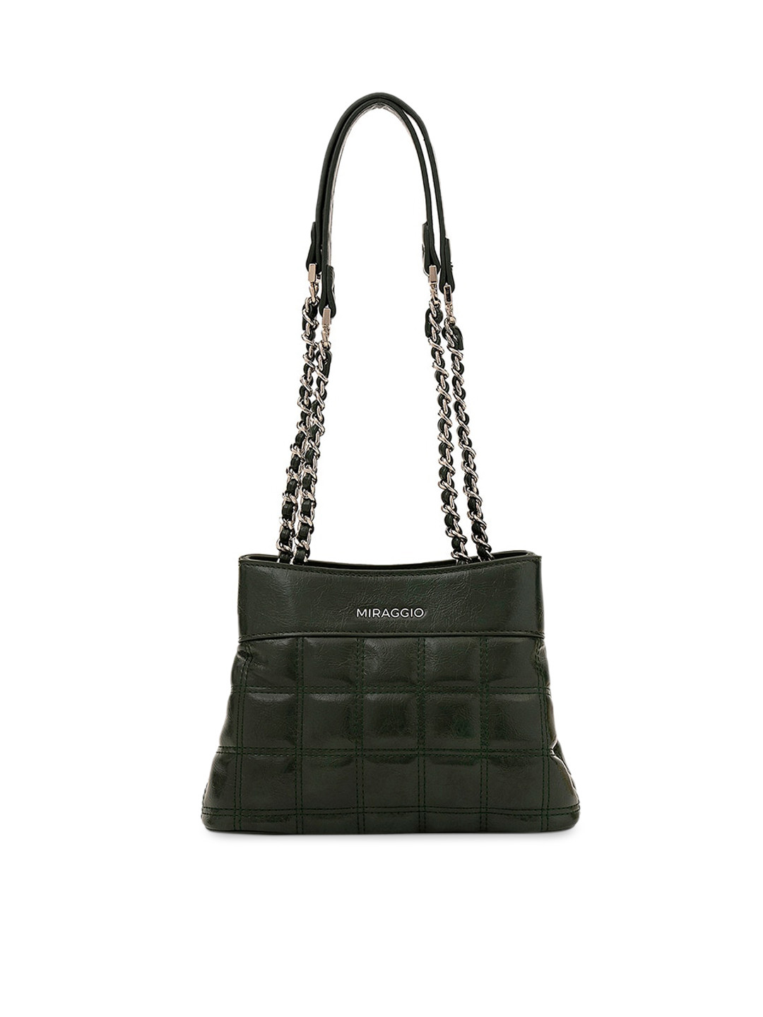 Buy MIRAGGIO Green Quilted Shoulder Bag - Handbags for Women 15704858 ...