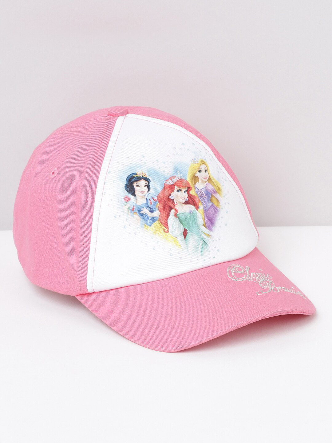 Buy Max Girls Pink & White Barbie Printed Baseball Cap - Caps for Girls ...