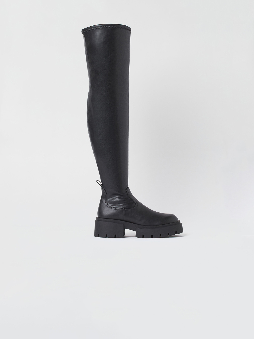 Buy H&M Woman Black Knee High Boots - Boots for Women 15719946 | Myntra