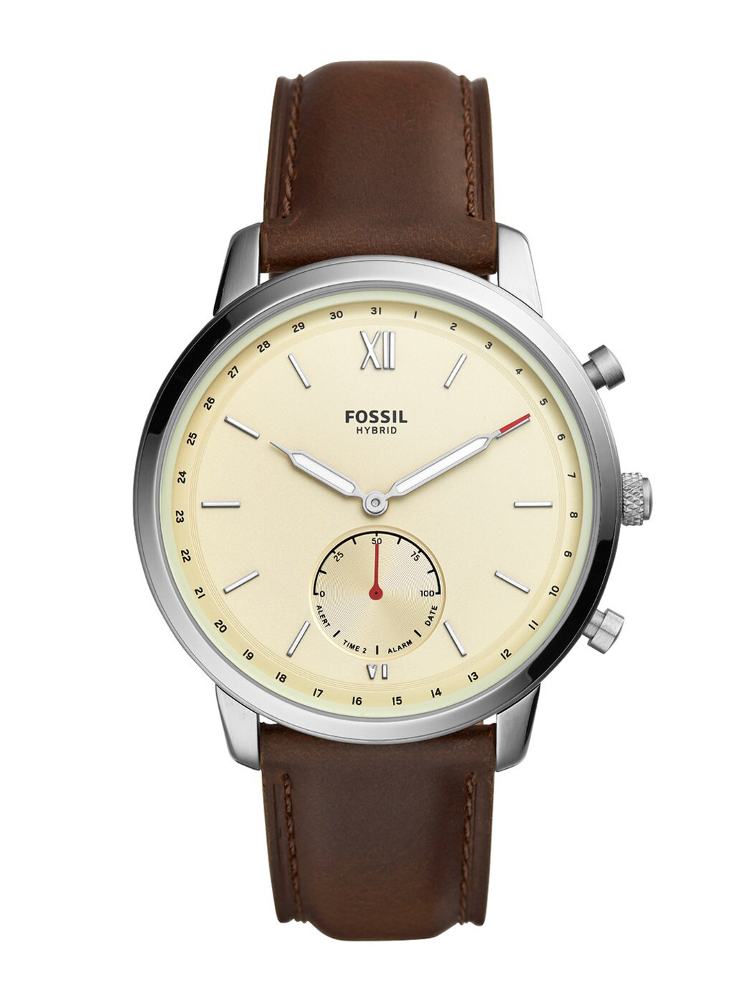 Buy Fossil Men Neutra Hybrid Brown Smart Watch FTW1177 - Smart Watches ...