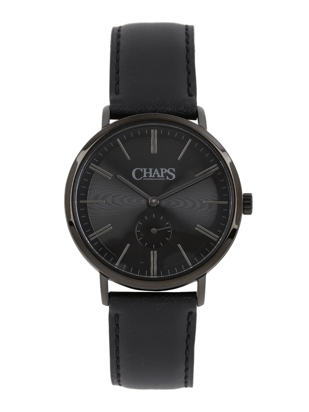 Buy CHAPS DUNHAM Men Black Analogue Watch CHP5018I - Watches for Men ...