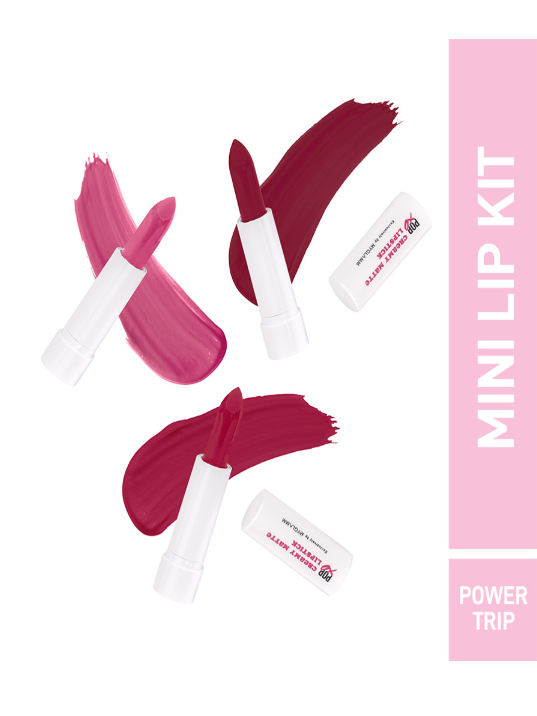 Buy MyGlamm POPxo Makeup Collection Mini Lip Kit Power Trip - Makeup ...