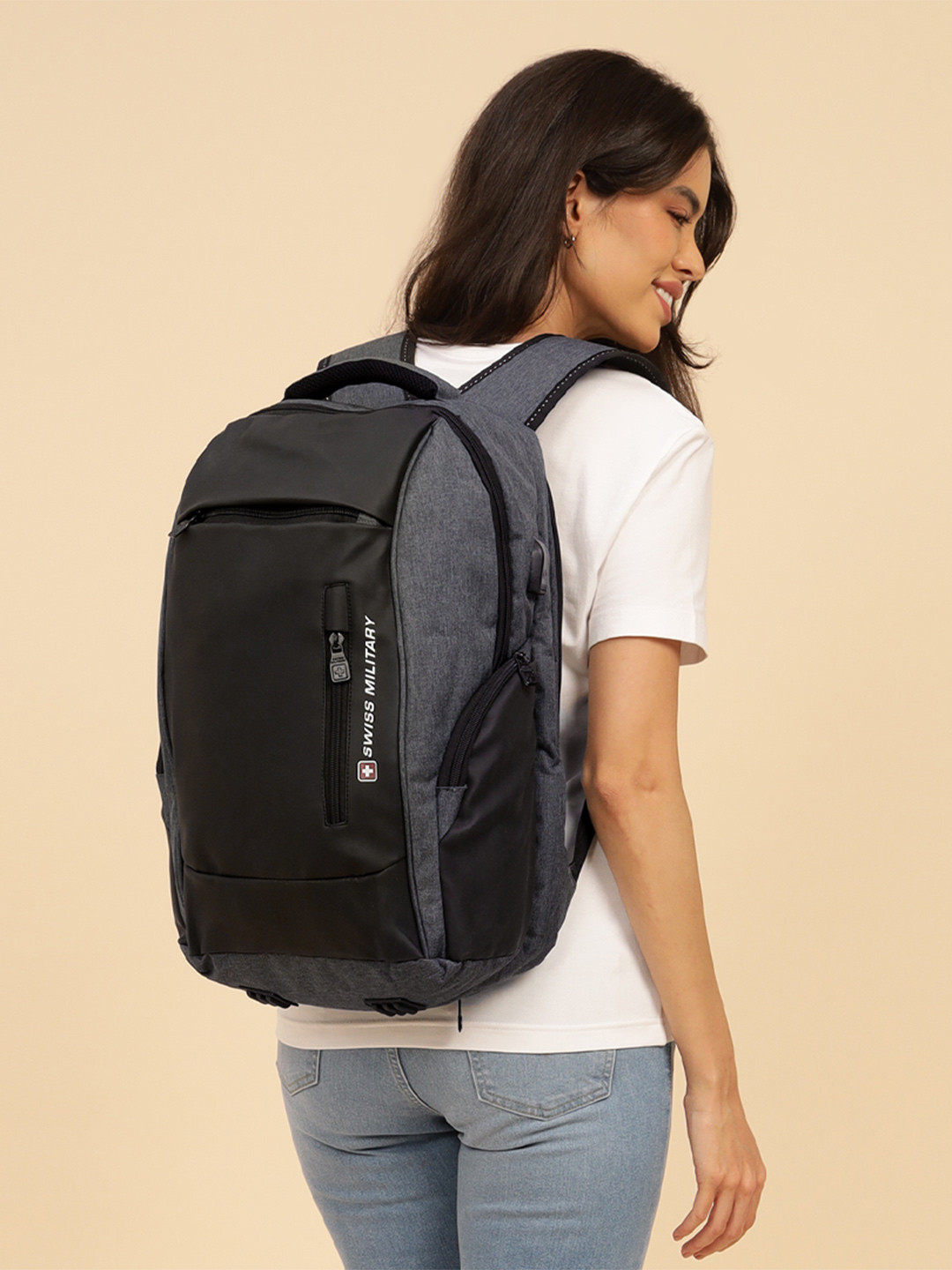 Buy SWISS MILITARY Jackpot 15.6" Laptop Multi Utility Backpack With ...