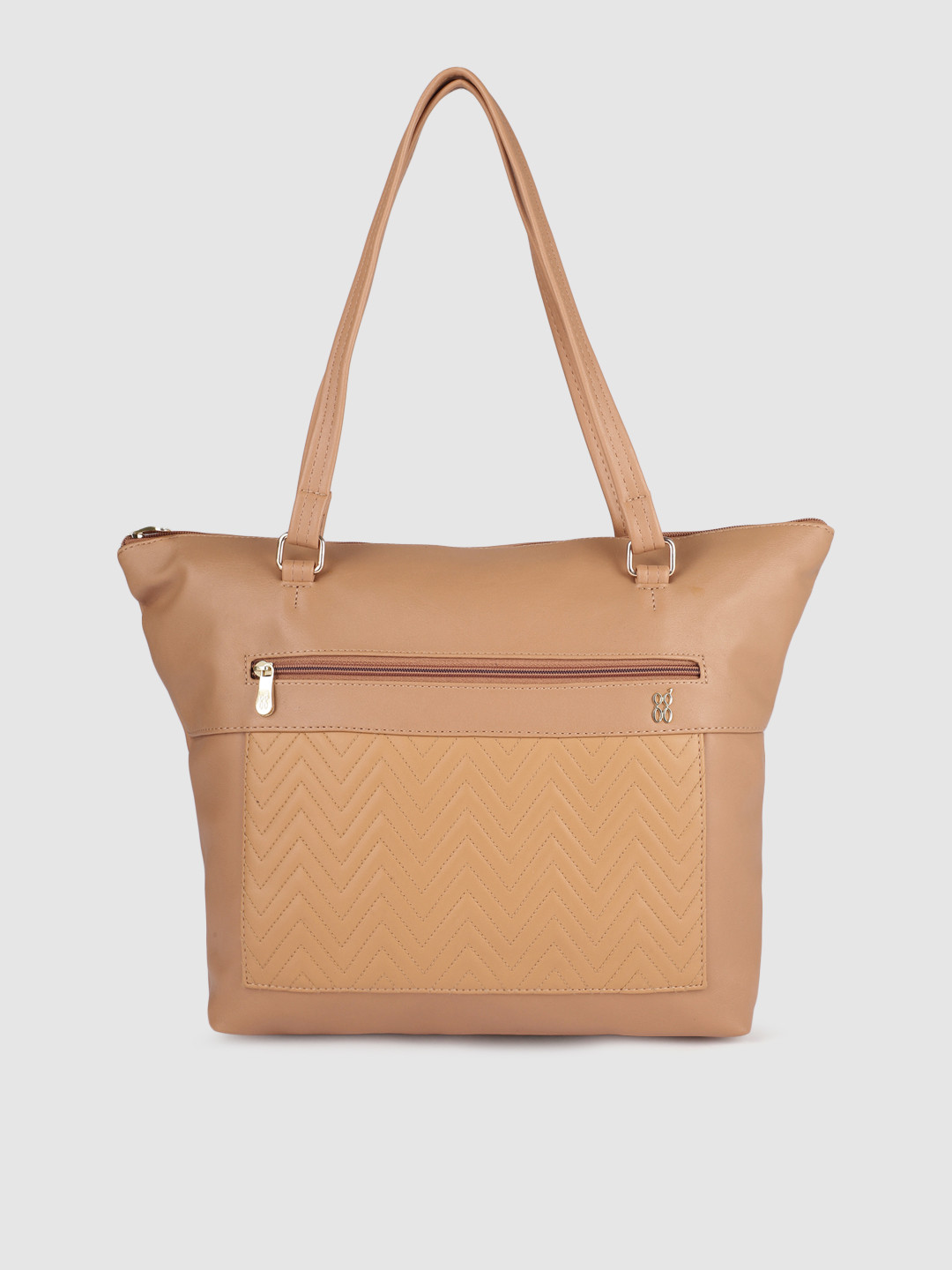 Buy Baggit Beige Solid Shoulder Bag - Handbags for Women 15767050 | Myntra