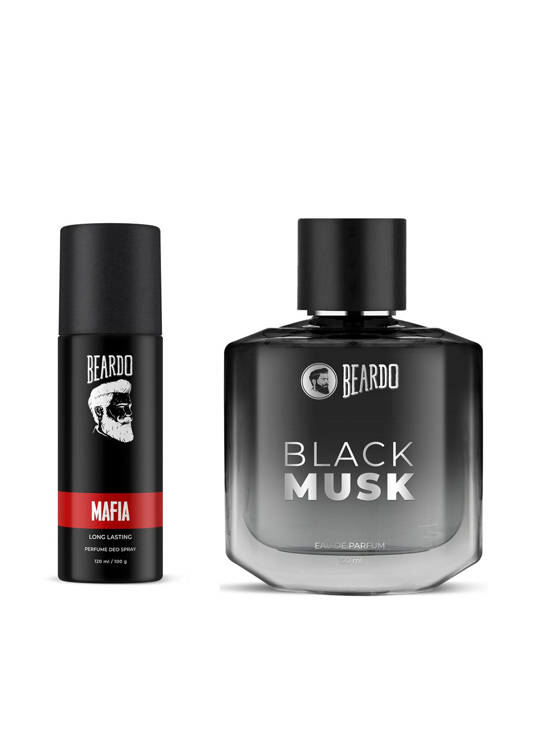 Buy BEARDO Men Set Of Mafia Perfume Body Spray 120ml & Black Musk Eau De Parfum 100ml ...