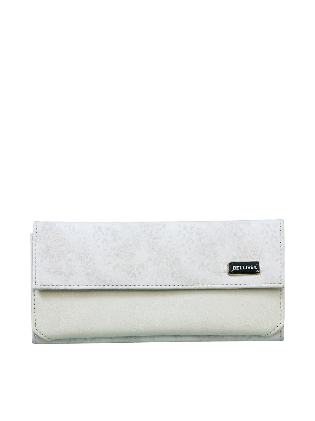 Buy Bellissa Women Cream Colour Textured Three Fold Wallet - Wallets ...