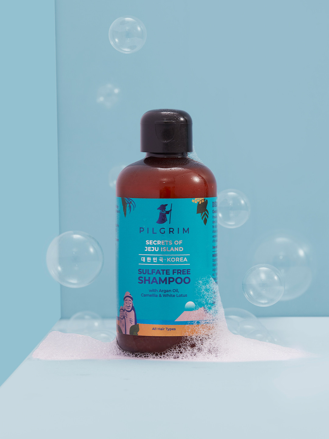 Buy Pilgrim Sulfate Free Shampoo With Argan Oil, Camellia & White Lotus ...