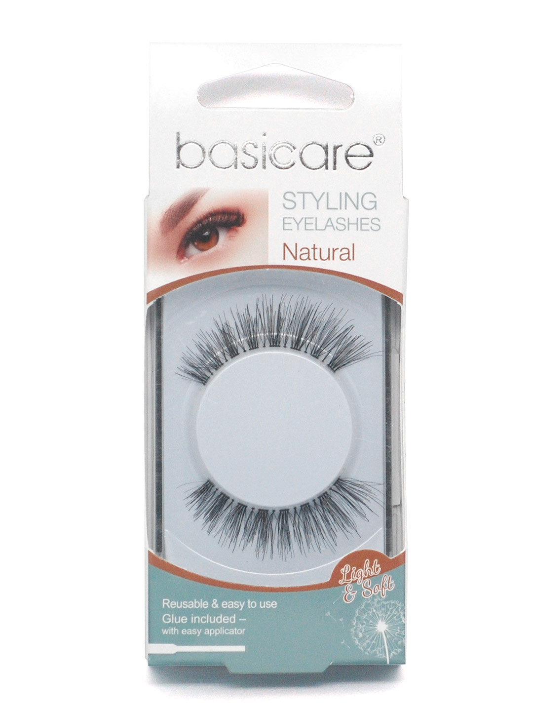 Buy Basicare Woman Stying Eyelashes With Latex Glue - False Eyelashes ...