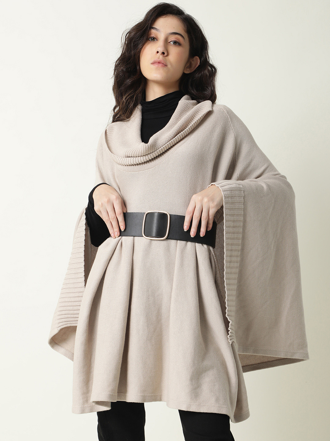 Buy RAREISM Women Beige Solid Shrug - Shrug for Women 15805586 | Myntra