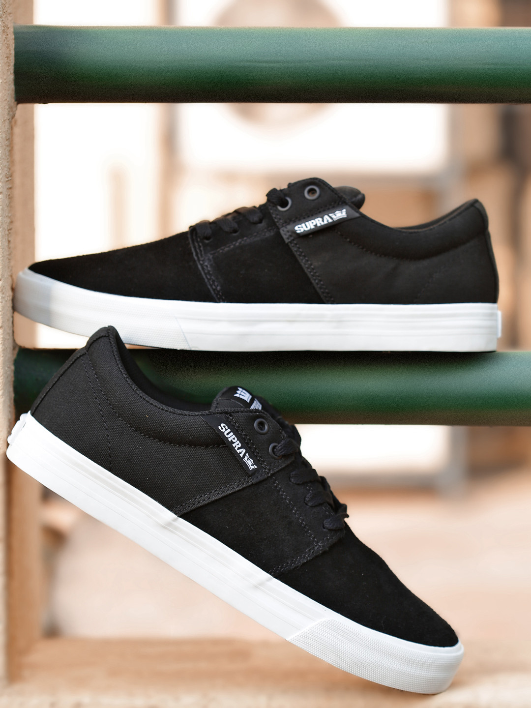 Buy Supra Men Black Stacks Vulc II Skate Shoes - Casual Shoes for Men ...