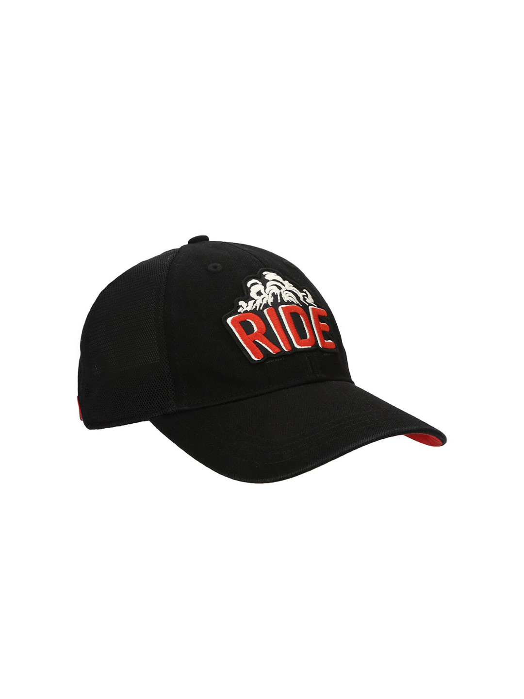 Buy Royal Enfield Unisex Black & Red Printed Baseball Cap - Caps for ...
