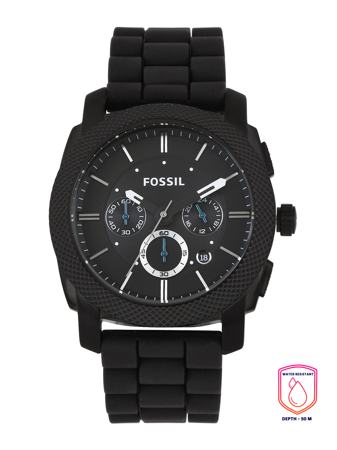 Buy Fossil Men Black Dial Watch FS4487 - Watches for Men 158399 | Myntra