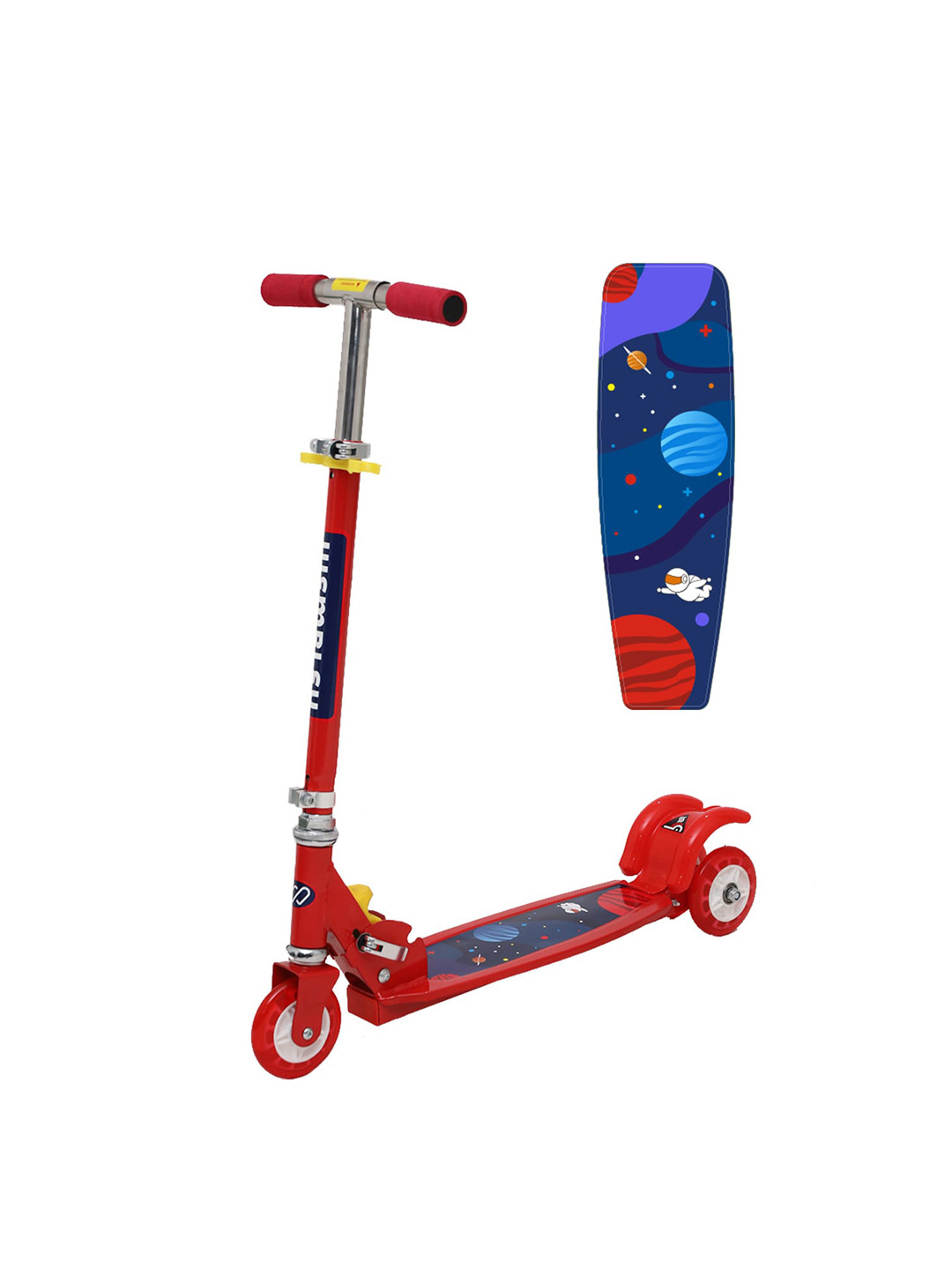 Buy Wembley Toys Boys Red Kick Scooter - Ride On Vehicles for Boys ...