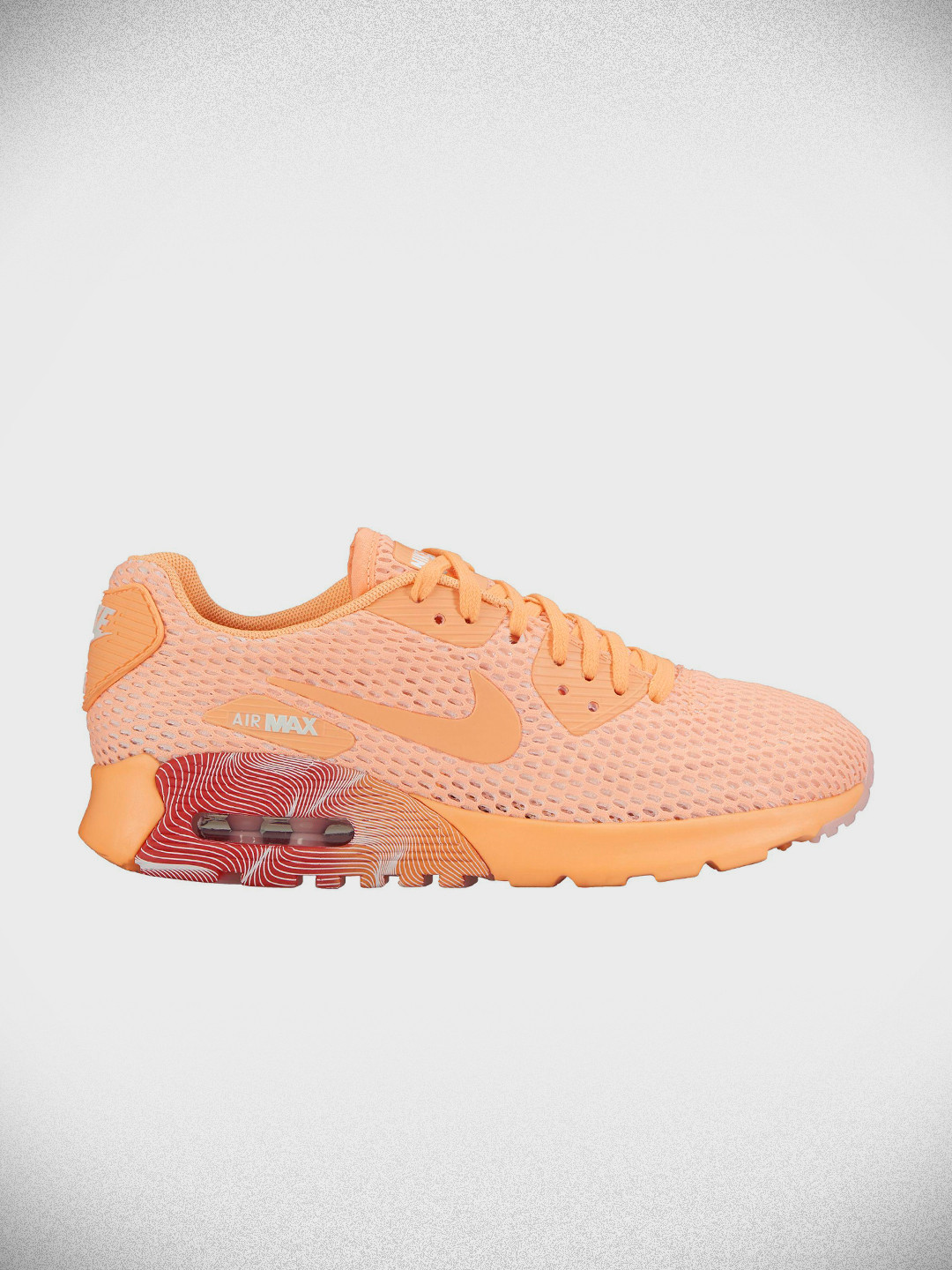 Buy Nike Women Peach Coloured Air Max 90 Ultra BR Casual Shoes - Casual ...