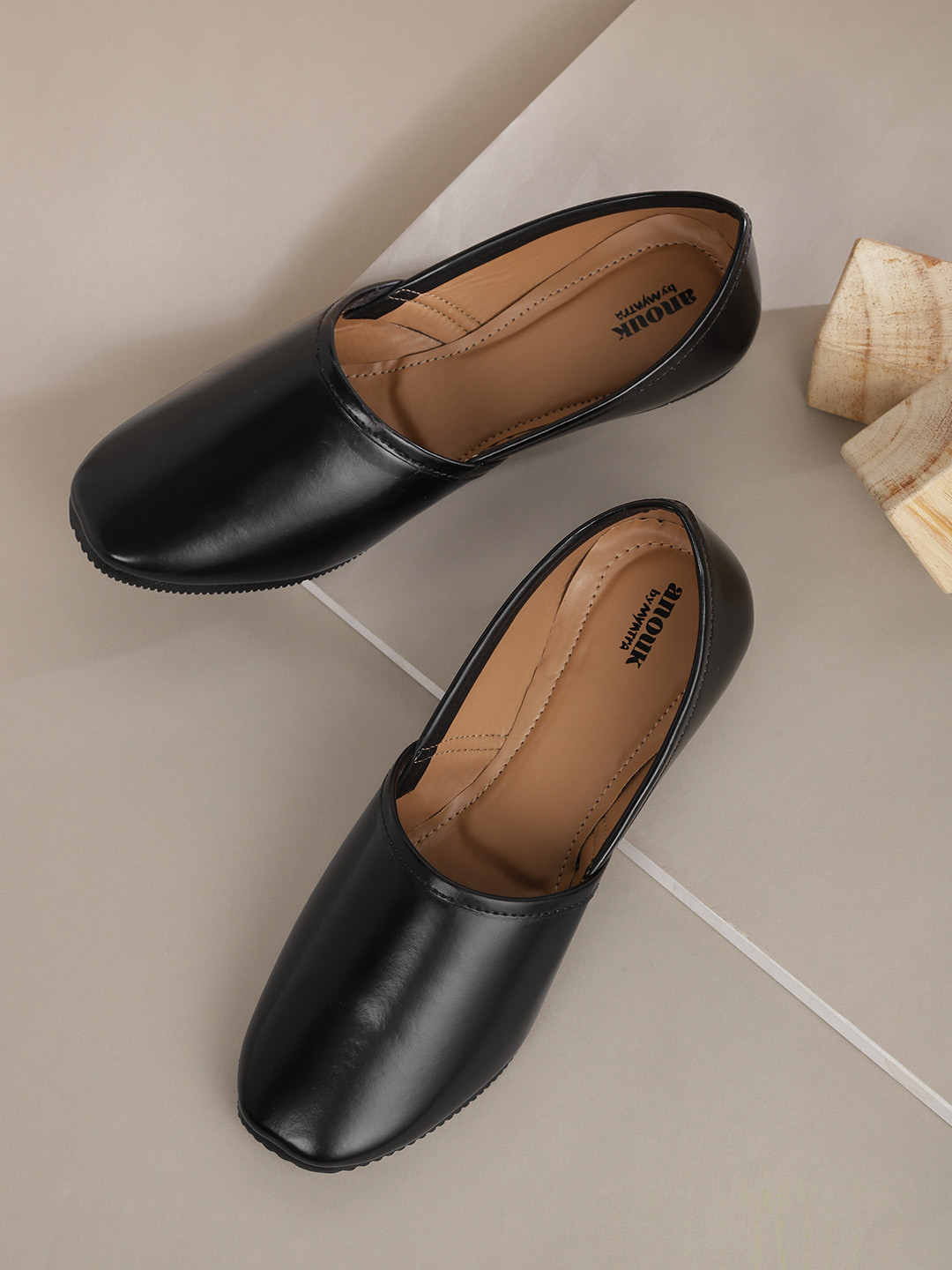 Buy Anouk Men Black Shoe Style Mojaris - Casual Shoes for Men 15913646 ...