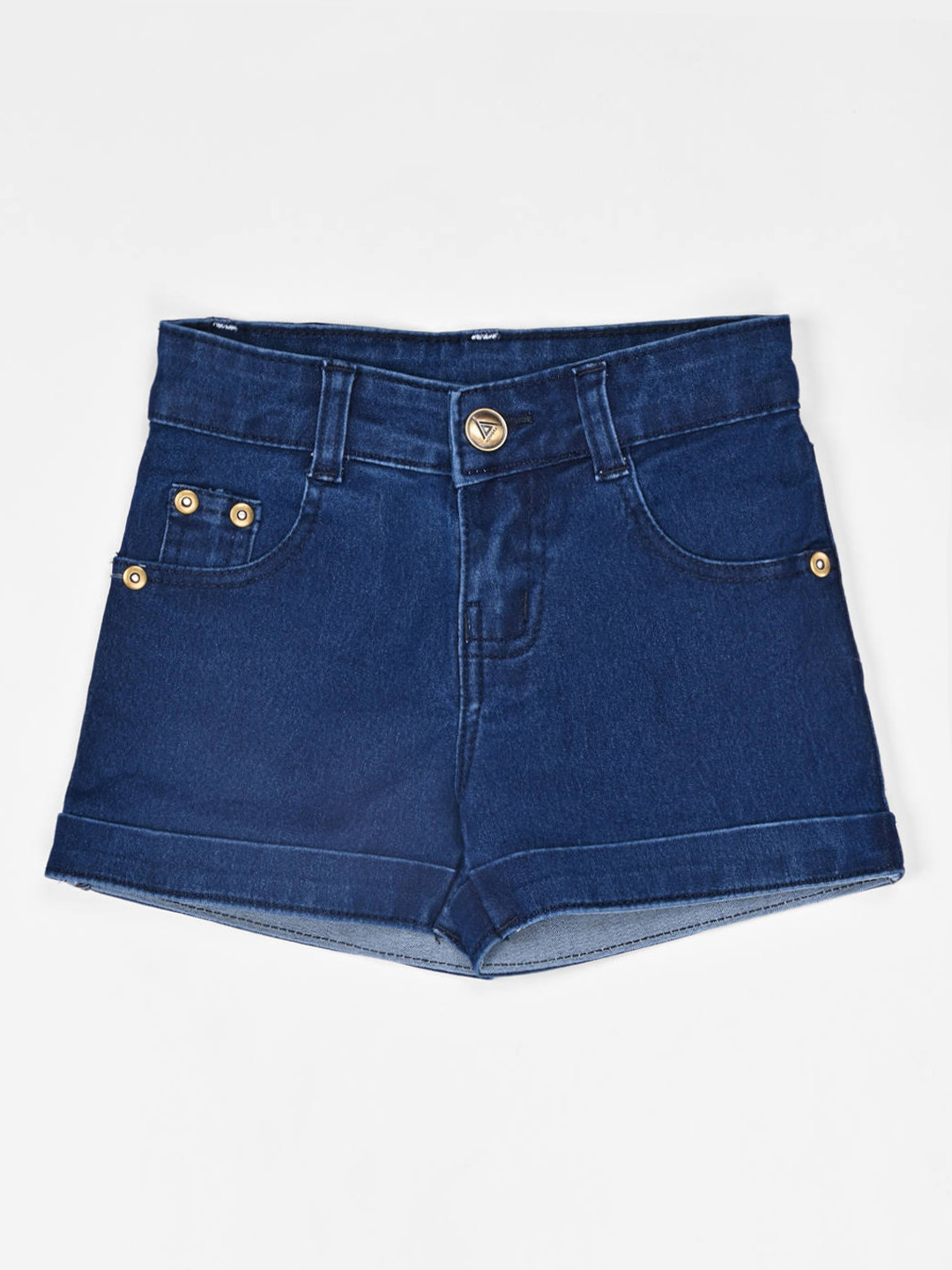 Buy ZOLA Girls Blue Denim Shorts - Shorts for Girls 15922120 | Myntra