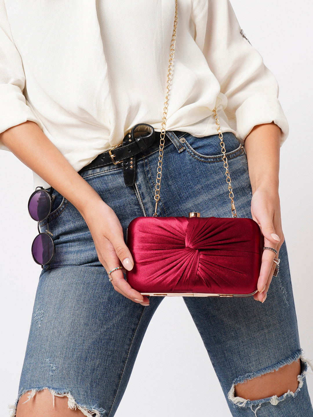 Buy Lavie Women Cheer Framed Clutch - Clutches for Women 15929160 | Myntra