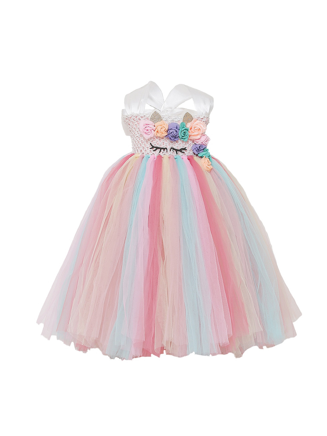 Buy TINY MINY ME Multicoloured Dress - Dresses for Girls 15933472 | Myntra