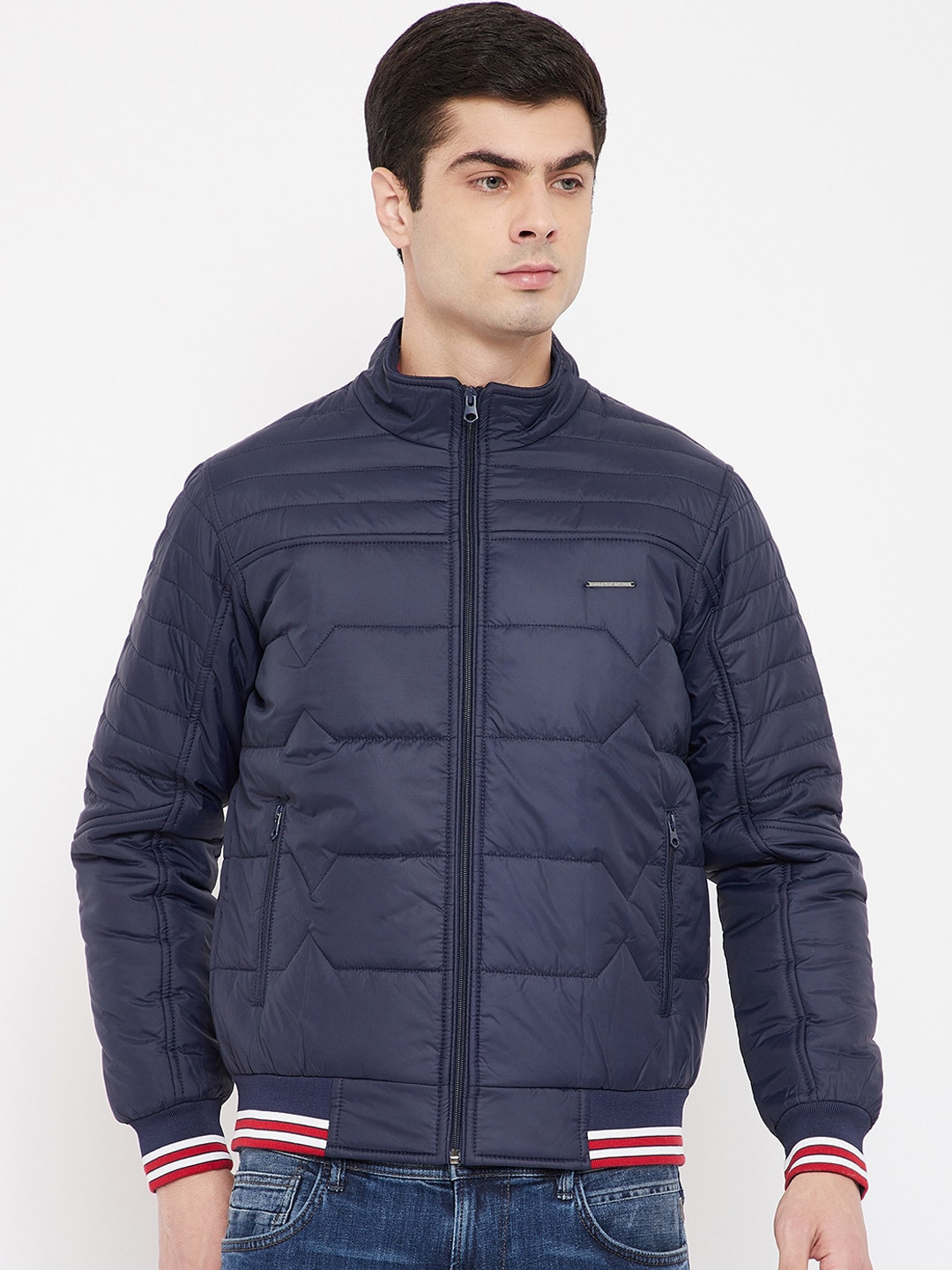 Buy Duke Men Blue Padded Jacket - Jackets for Men 15945504 | Myntra