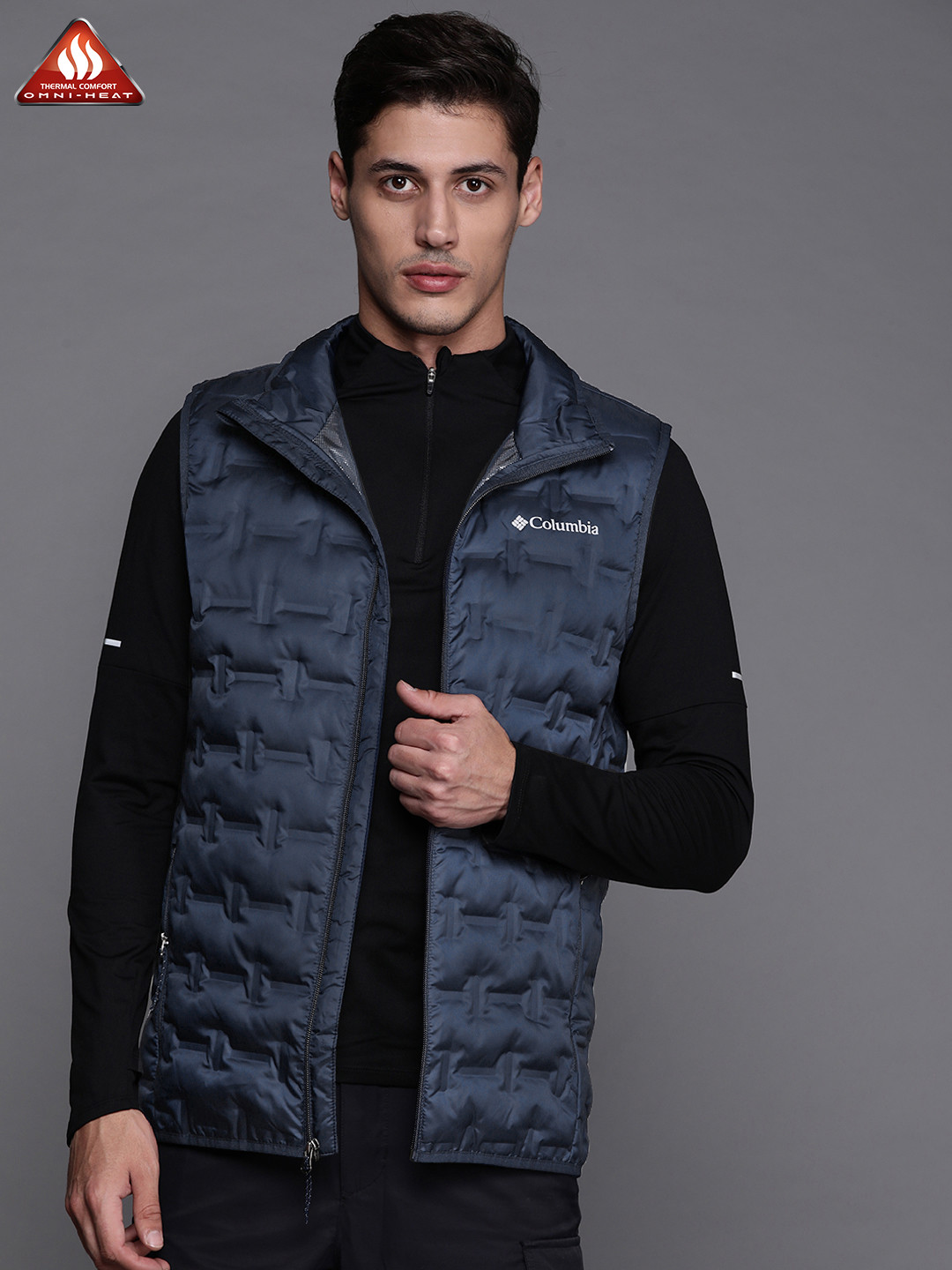 Buy Columbia Men Assorted Reflective Strip Delta Ridge Down Outdoor ...