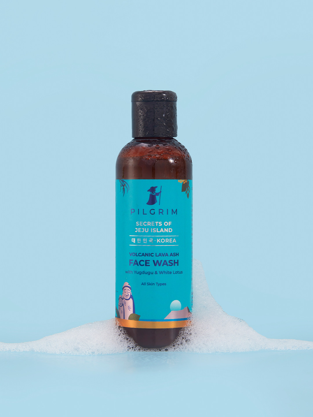 Buy Pilgrim Jeju Volcanic Ash Face Wash For Dry, Oily & Acne Prone Skin ...