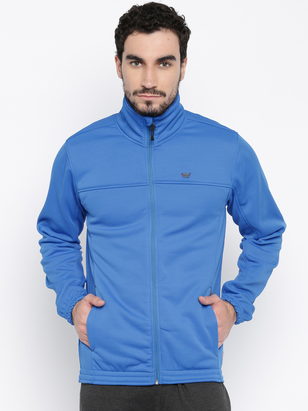 Buy Wildcraft Blue Quilted Windcheater Jacket - Jackets for Men 1596098 ...