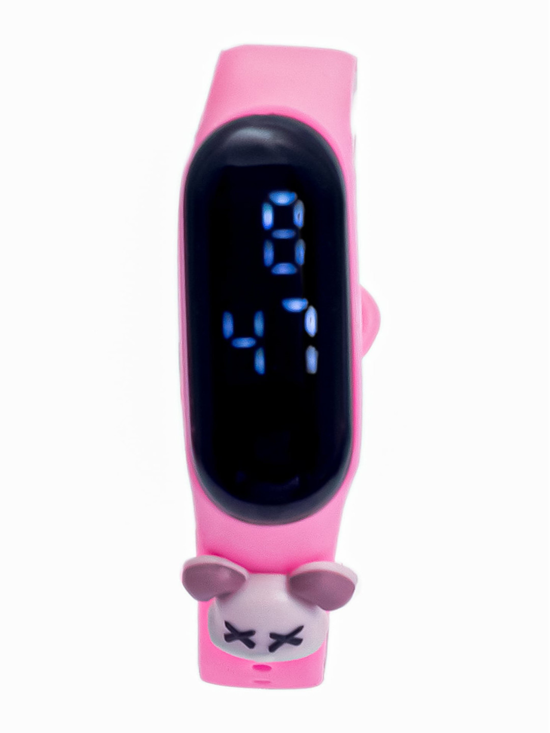 Buy Spiky Kids Pink Embellished Dial & Straps Digital Multi Function ...