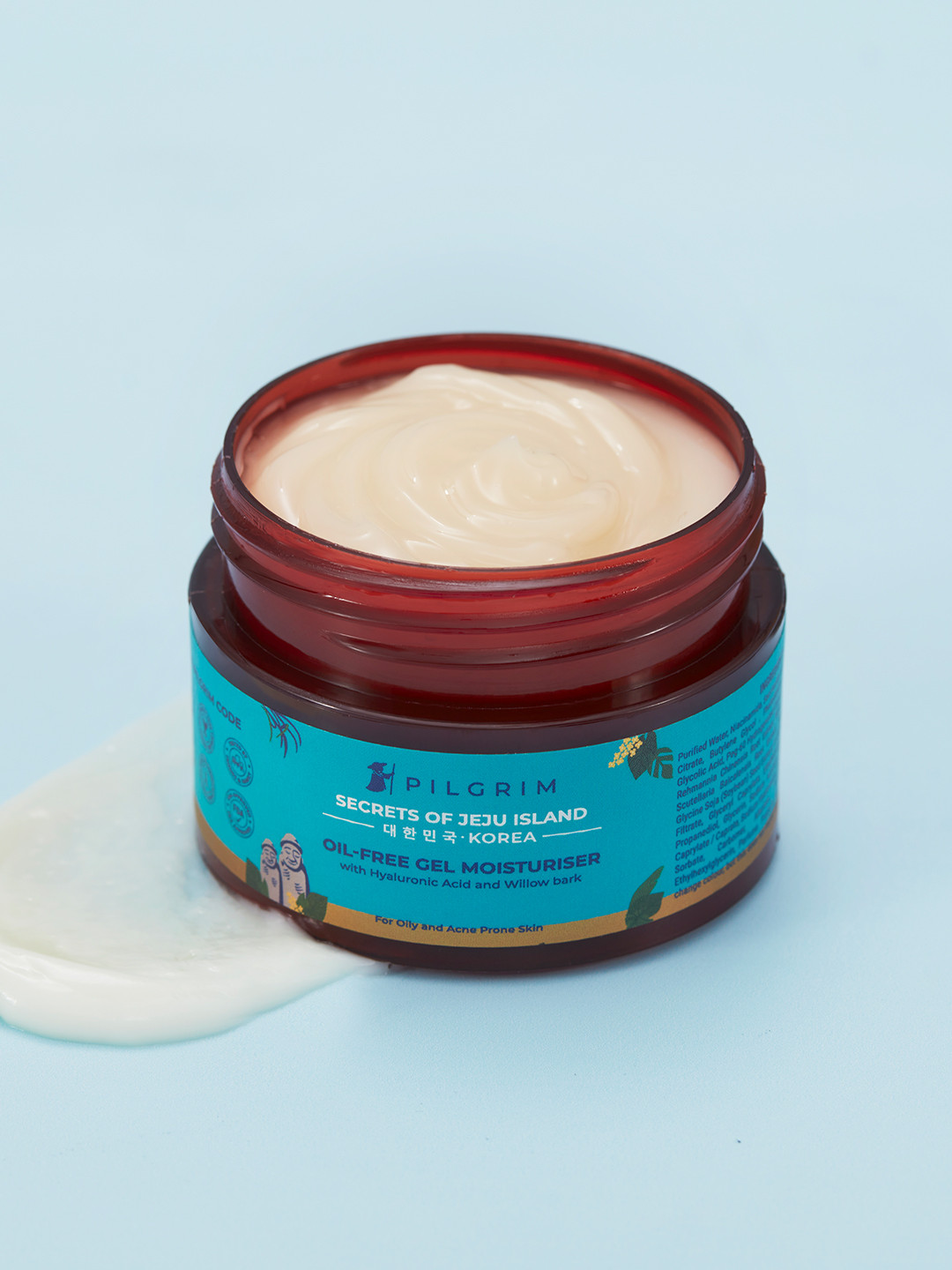 Buy Pilgrim Oil Free Gel Face Moisturizer With Niacinamide,Hyaluronic ...