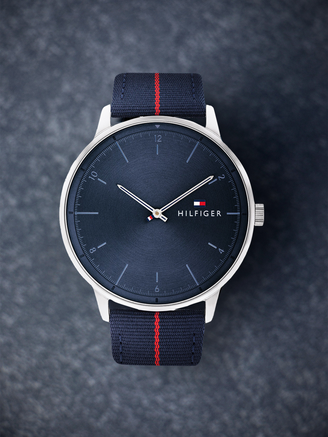 Buy Tommy Hilfiger Men Blue Dial & Blue Straps Analogue Watch - Watches ...
