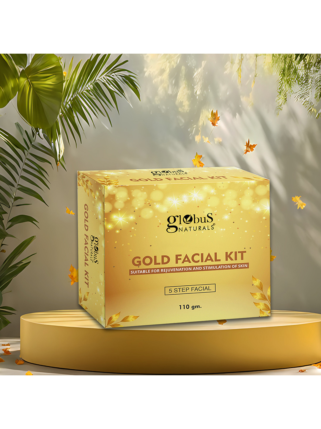 Buy Globus Naturals Gold Facial Kit For Illuminating Skin Bridal ...