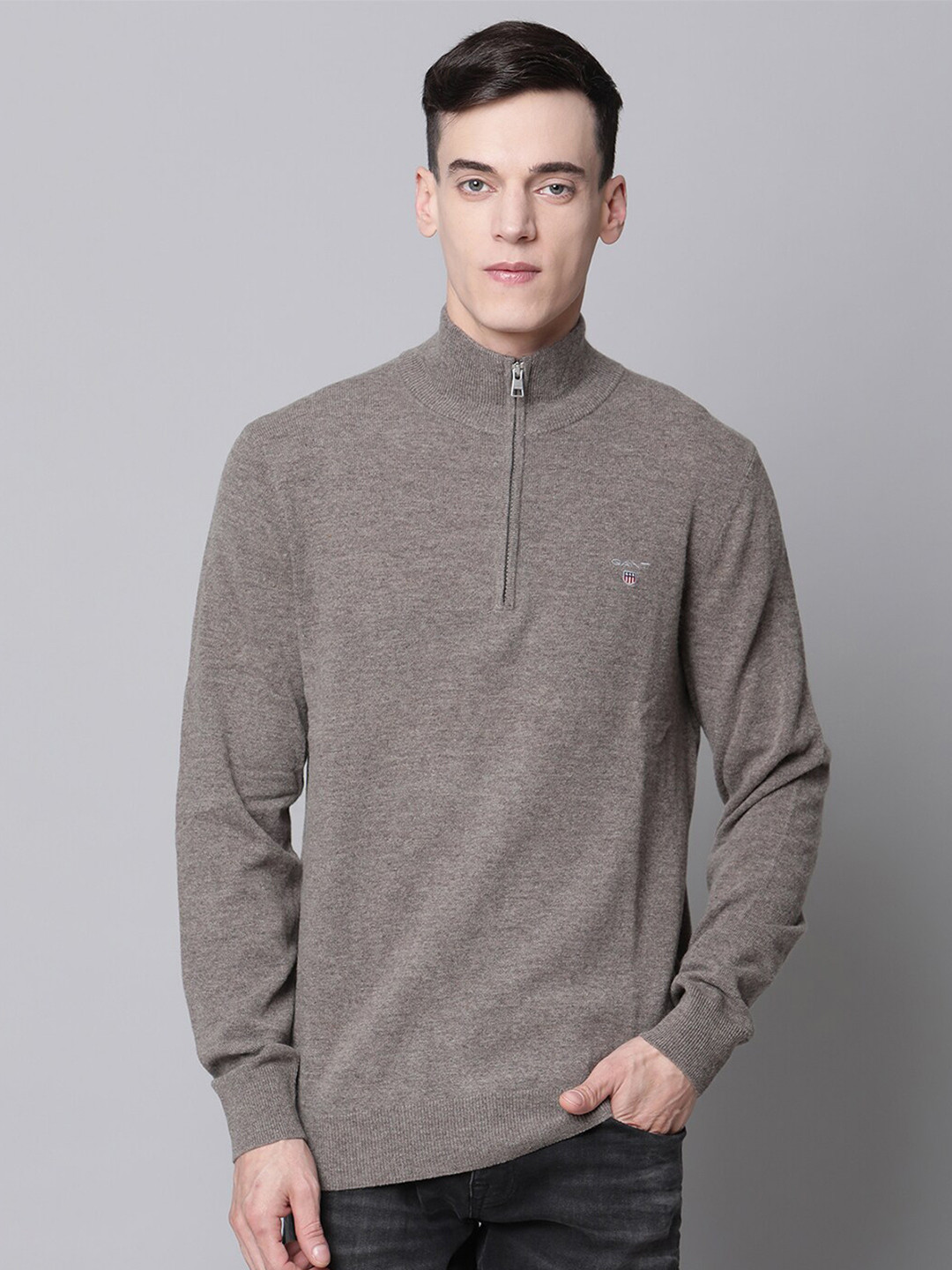 Buy GANT Men Brown Pullover - Sweaters for Men 16013624 | Myntra