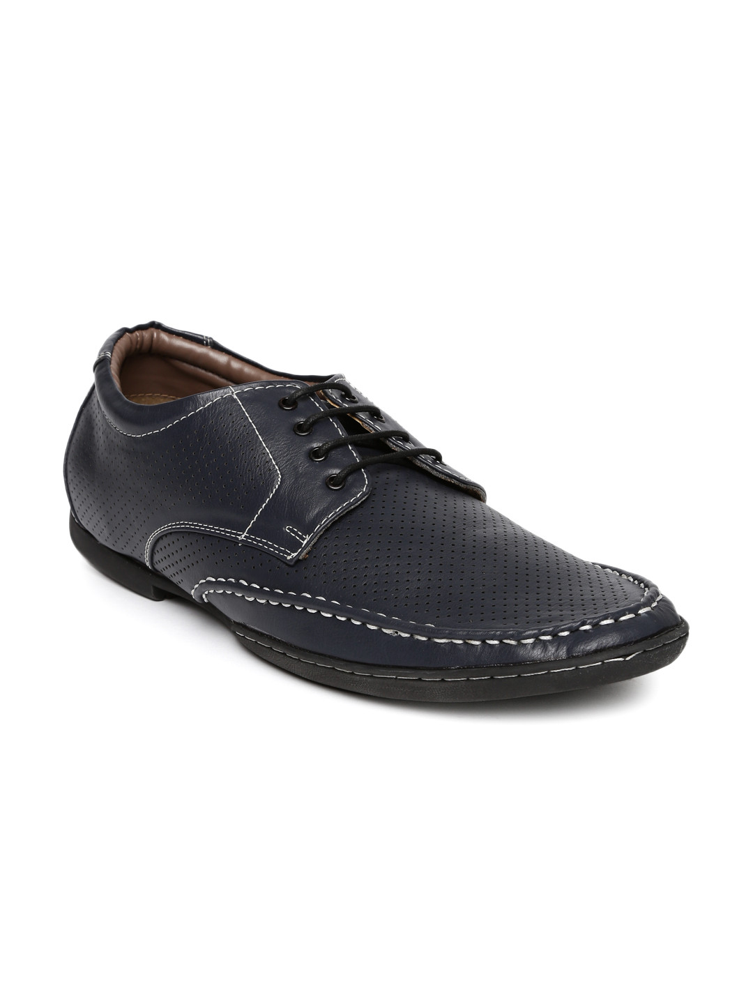 Buy BCK By Buckaroo Men Navy Mid Top Derby Shoes - Casual Shoes for Men ...