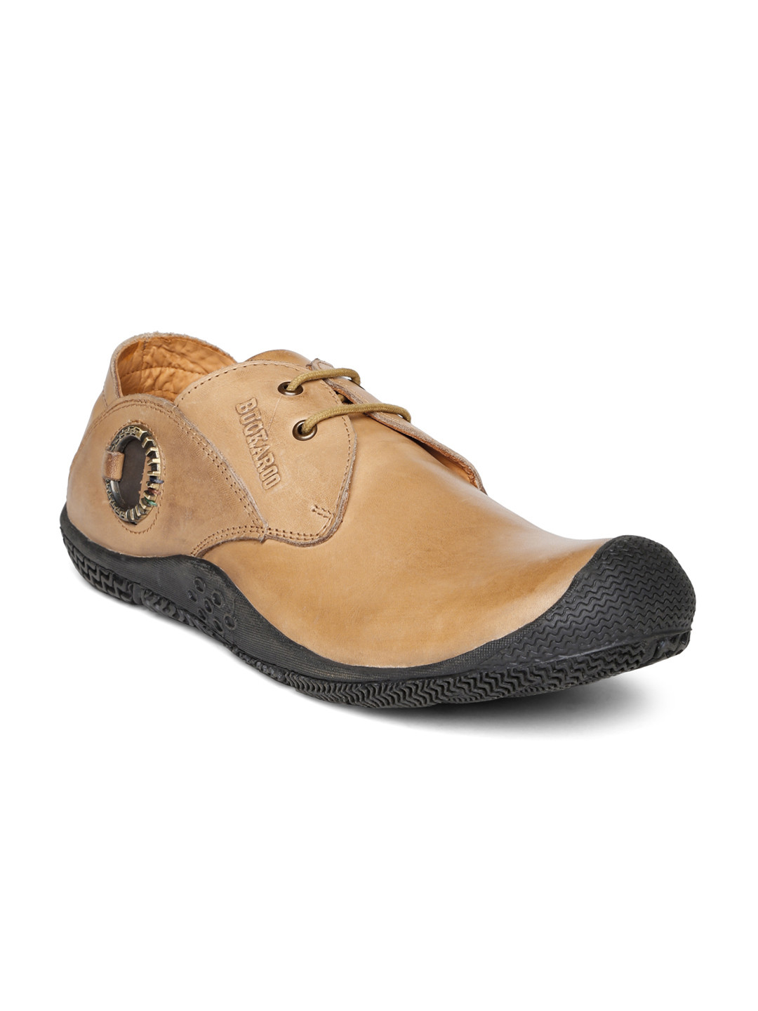 Buy Buckaroo Men Brown Leather Casual Shoes - Casual Shoes for Men ...