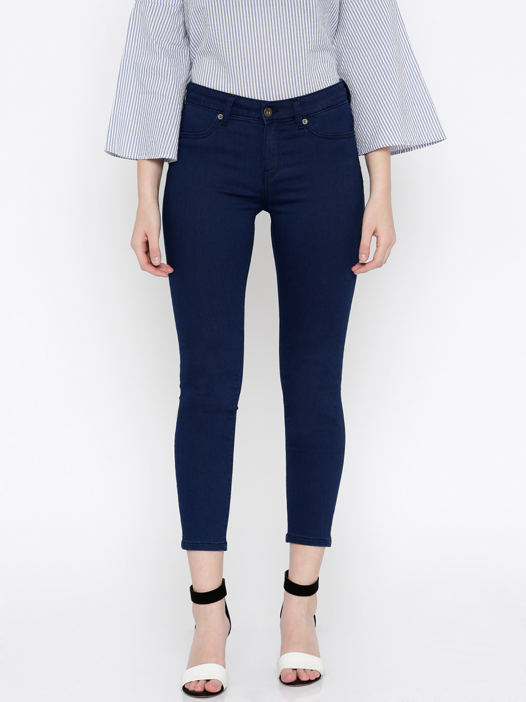 Buy Vero Moda Blue Jeggings - Jeggings for Women 1601956 | Myntra