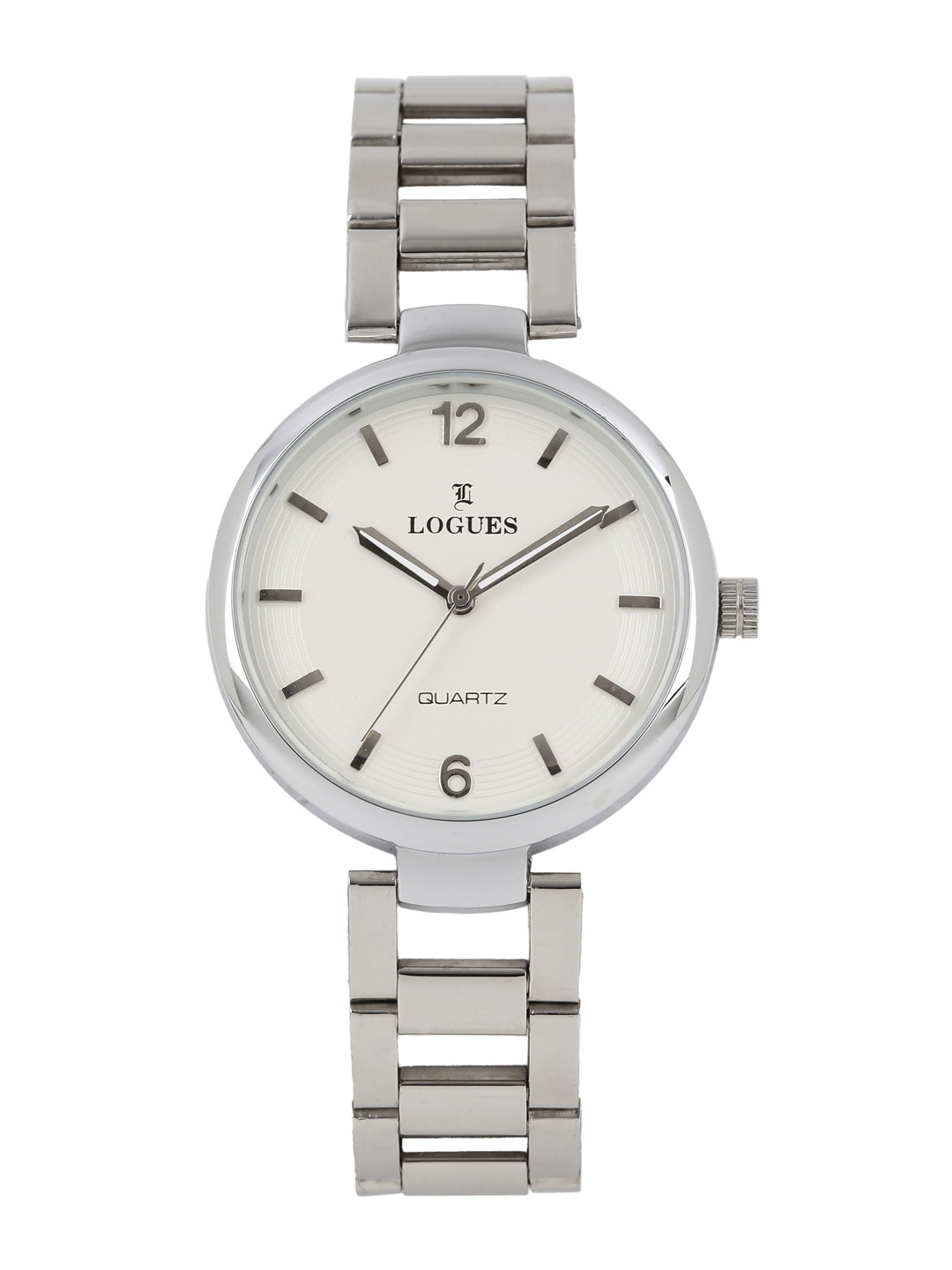 Buy LOGUES Women White Analogue Watch 624SM - Watches for Women 1603877 ...