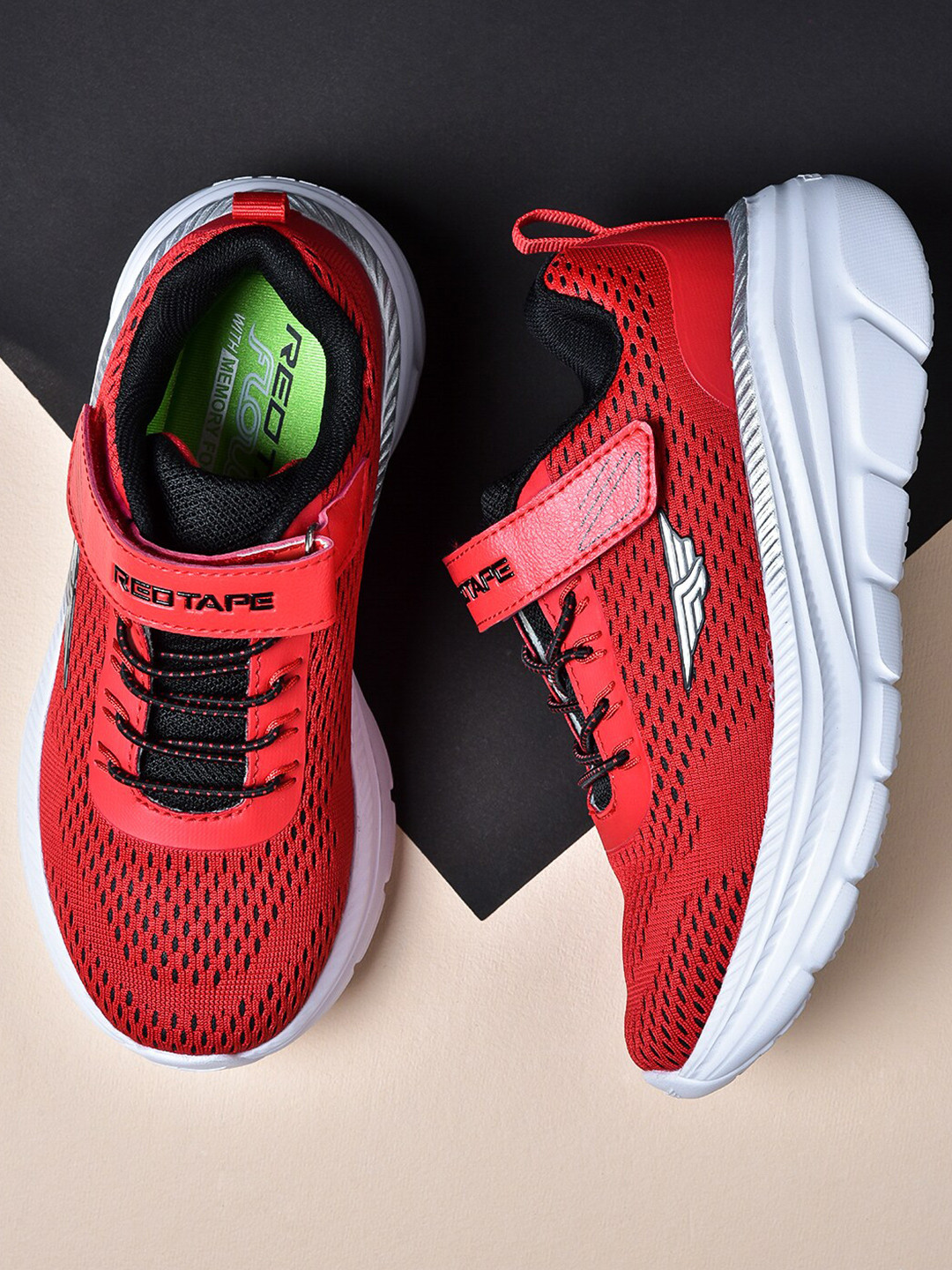 Buy Red Tape Kids Red Sports Shoes - Sports Shoes for Unisex Kids ...