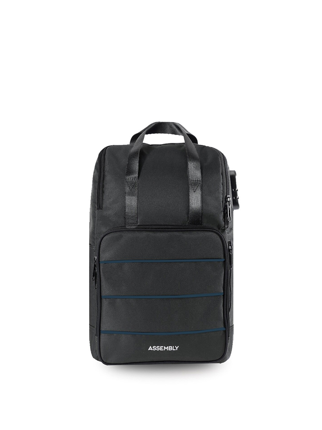 Buy THE ASSEMBLY Unisex Black 15.6 Inches Waterproof Laptop Backpack ...
