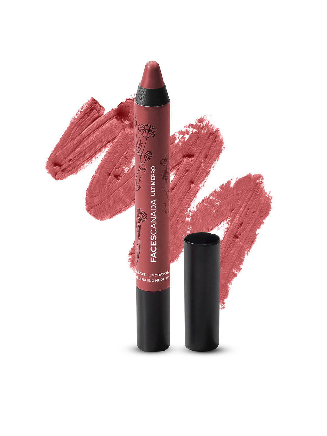 Buy FACES CANADA Ultime Pro Matte Lip Crayon With Cocoa Butter ...
