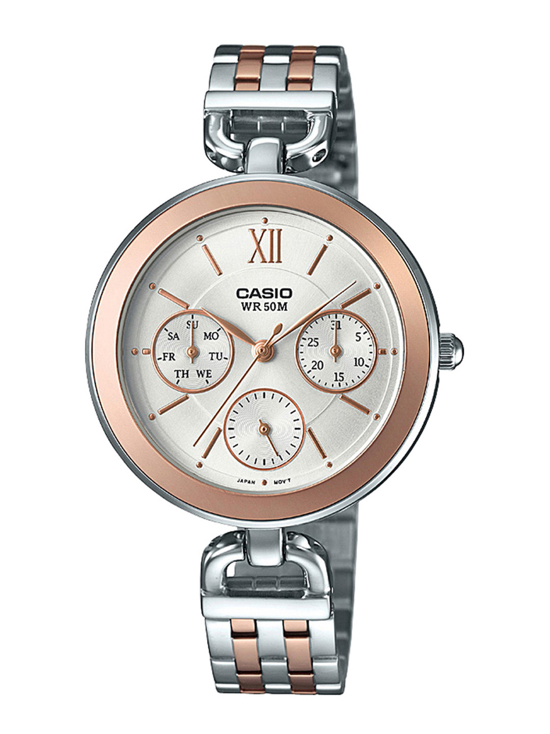 Buy Casio Enticer Women Silver Toned Dial Analogue Watch LTP E406BPG 7AVDF(A1141) - Watches for ...