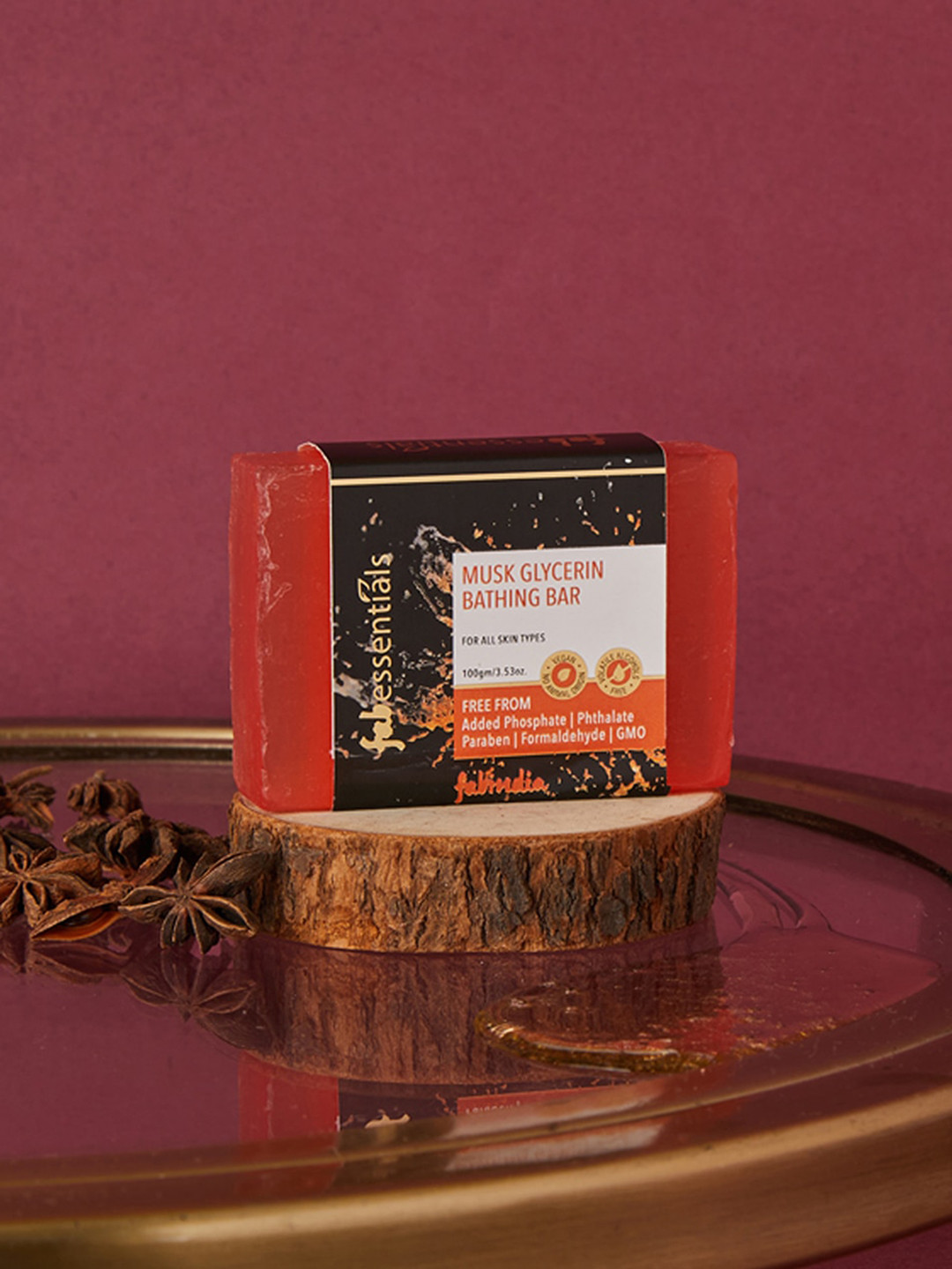 Buy Fabindia Fabessentials Musk Glycerin Bathing Bar 100g - Soap for ...