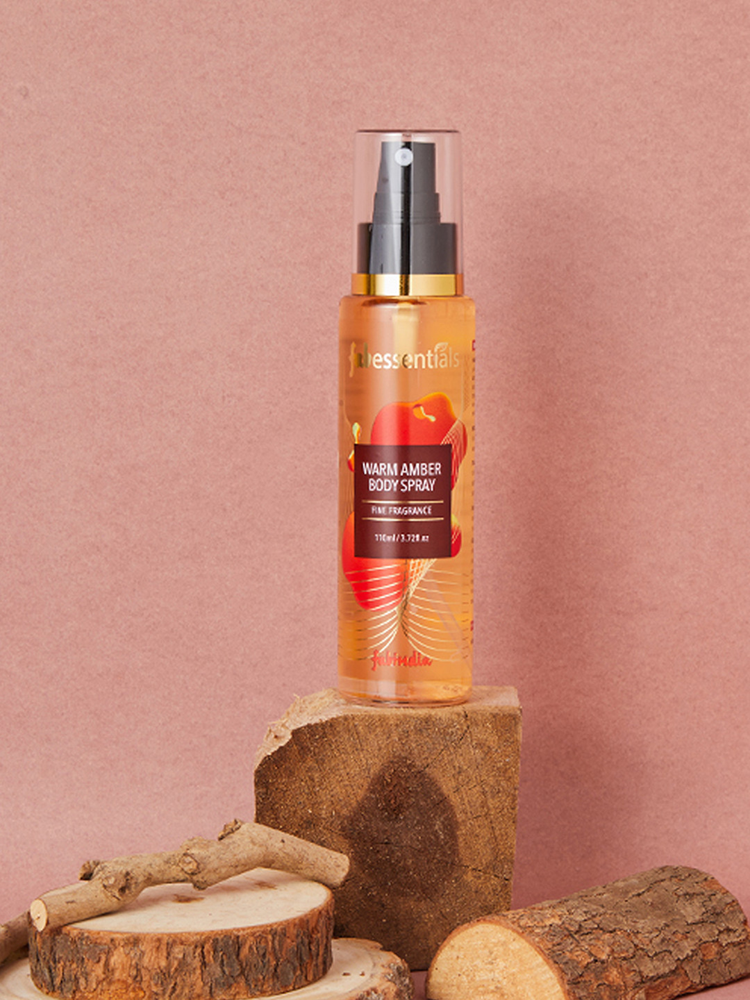 Buy Fabessential Warm Amber Body Spray 110ml - Body Mist And Spray for ...