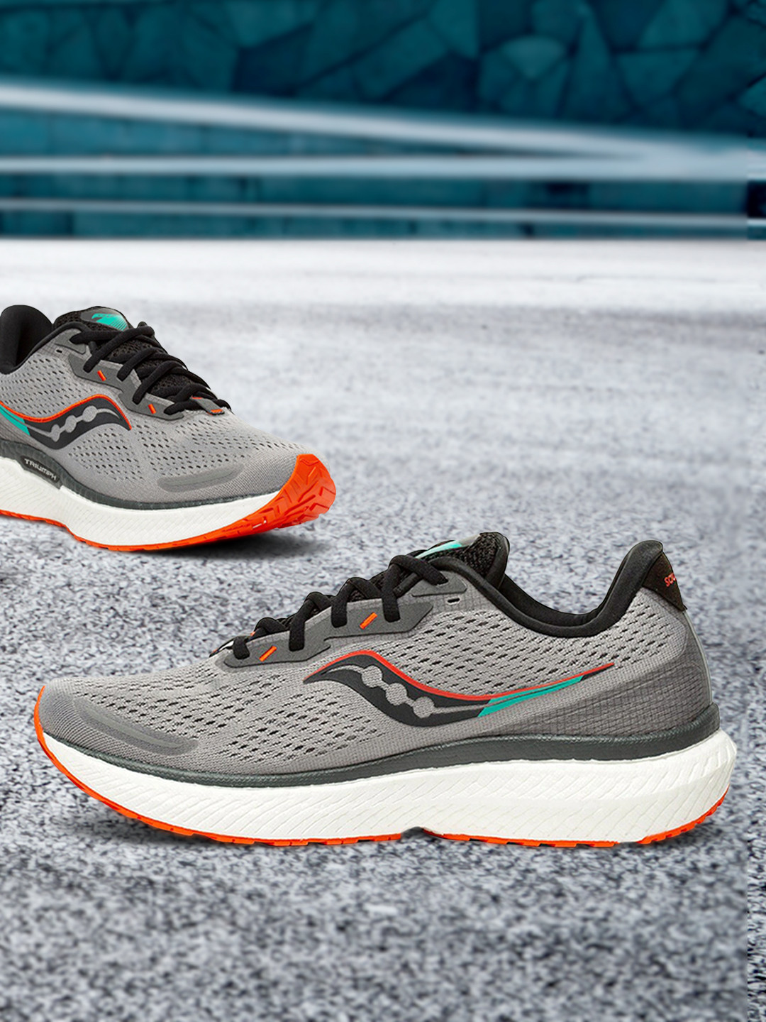 Buy Saucony Men Grey Mesh Running Shoes - Sports Shoes for Men 16063380 ...