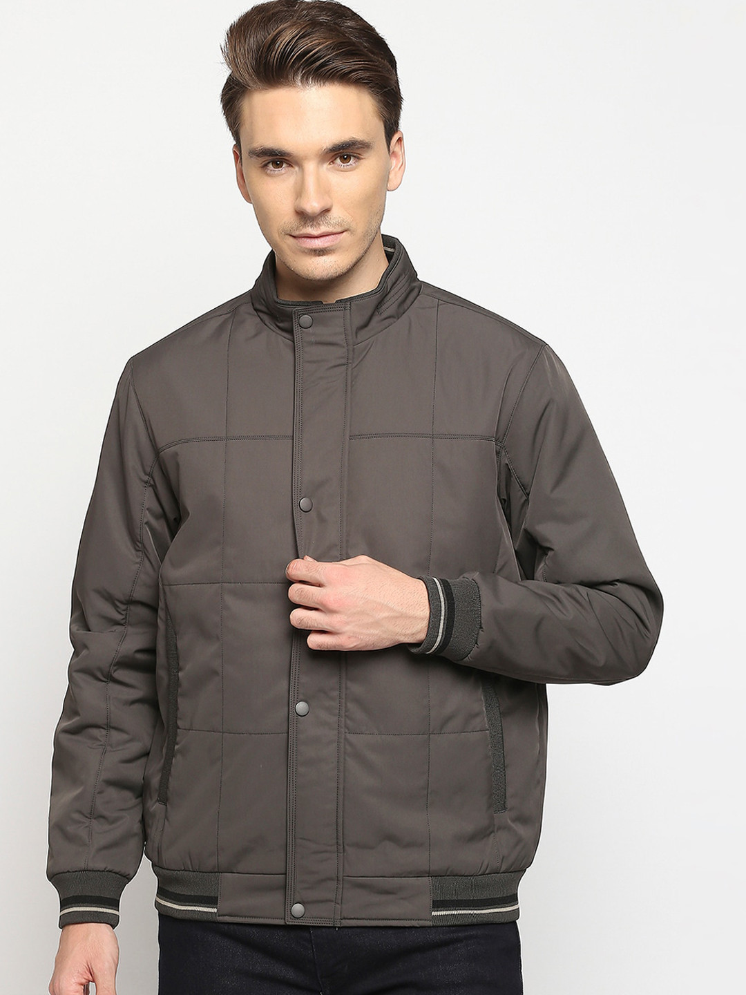 Buy Zeel Men Brown Solid Tailored Jacket - Jackets for Men 16084544 ...