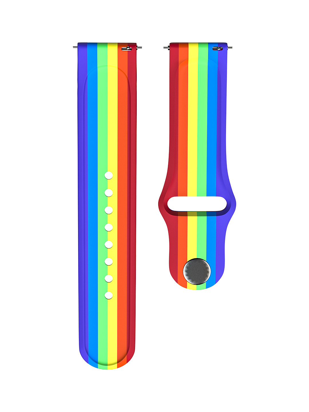 Buy NOISE Multicoloured Pride Edition Silicone Smartwatch Strap - Watch ...