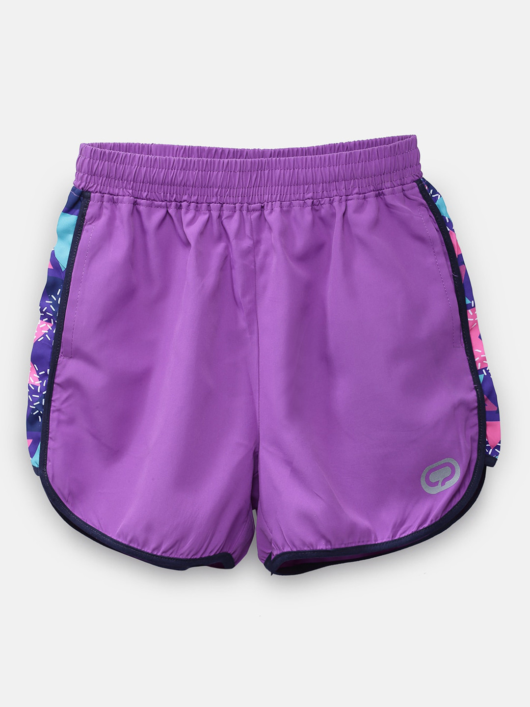 Buy QIDDO Girls Purple Running Shorts - Shorts for Girls 16121718 | Myntra