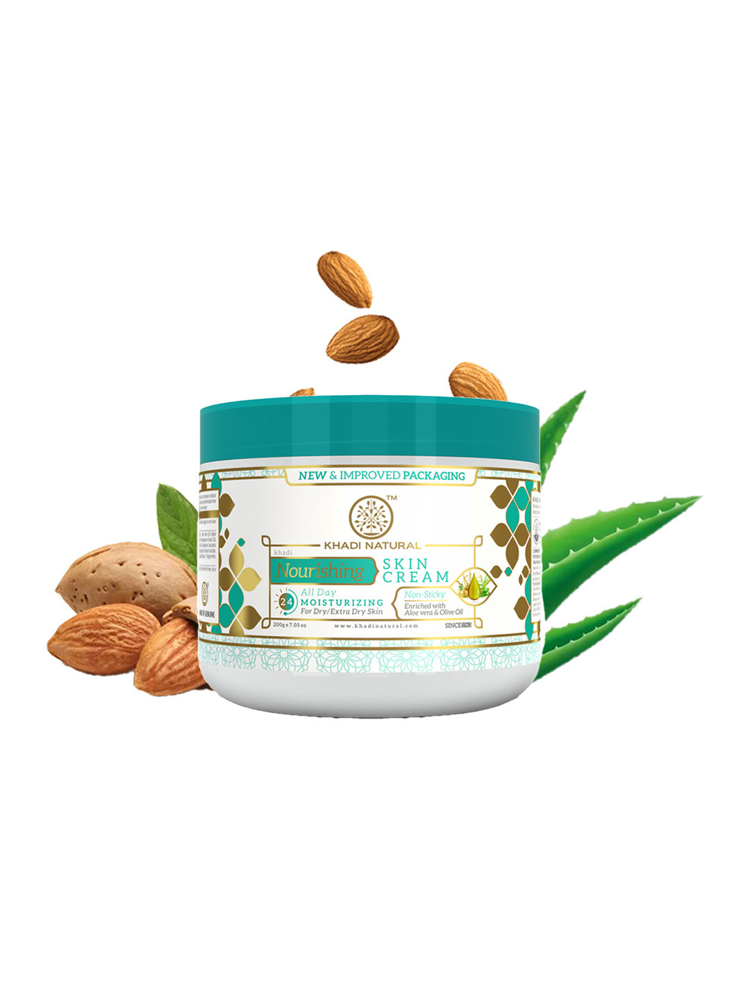 Buy Khadi Natural Soft & Supple Skin Nourishing Skin Cream 200 G - Body ...