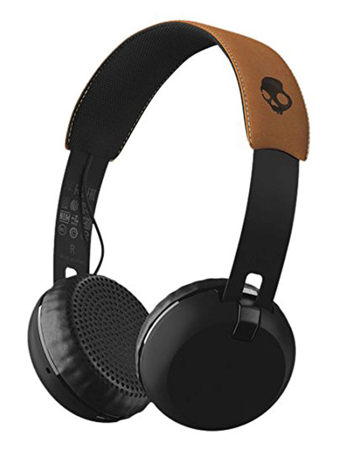 Buy Skullcandy Black & Brown Grind Bluetooth Wireless Headphones With ...