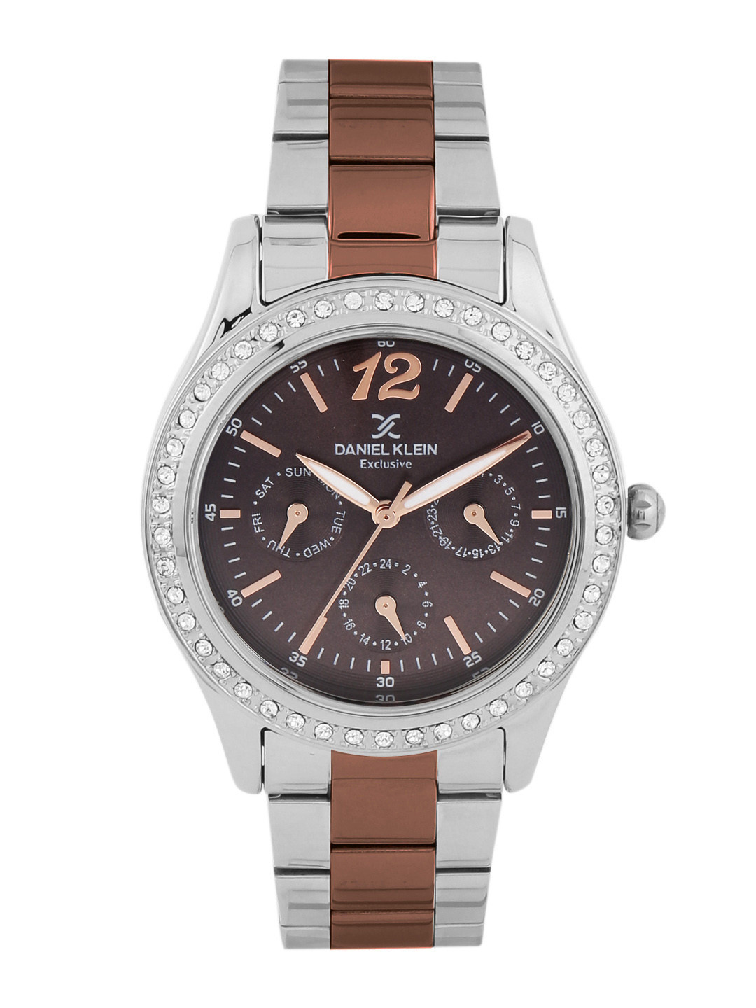 Buy Daniel Klein Exclusive Women Brown Dial Watch DK11192 3 - Watches ...