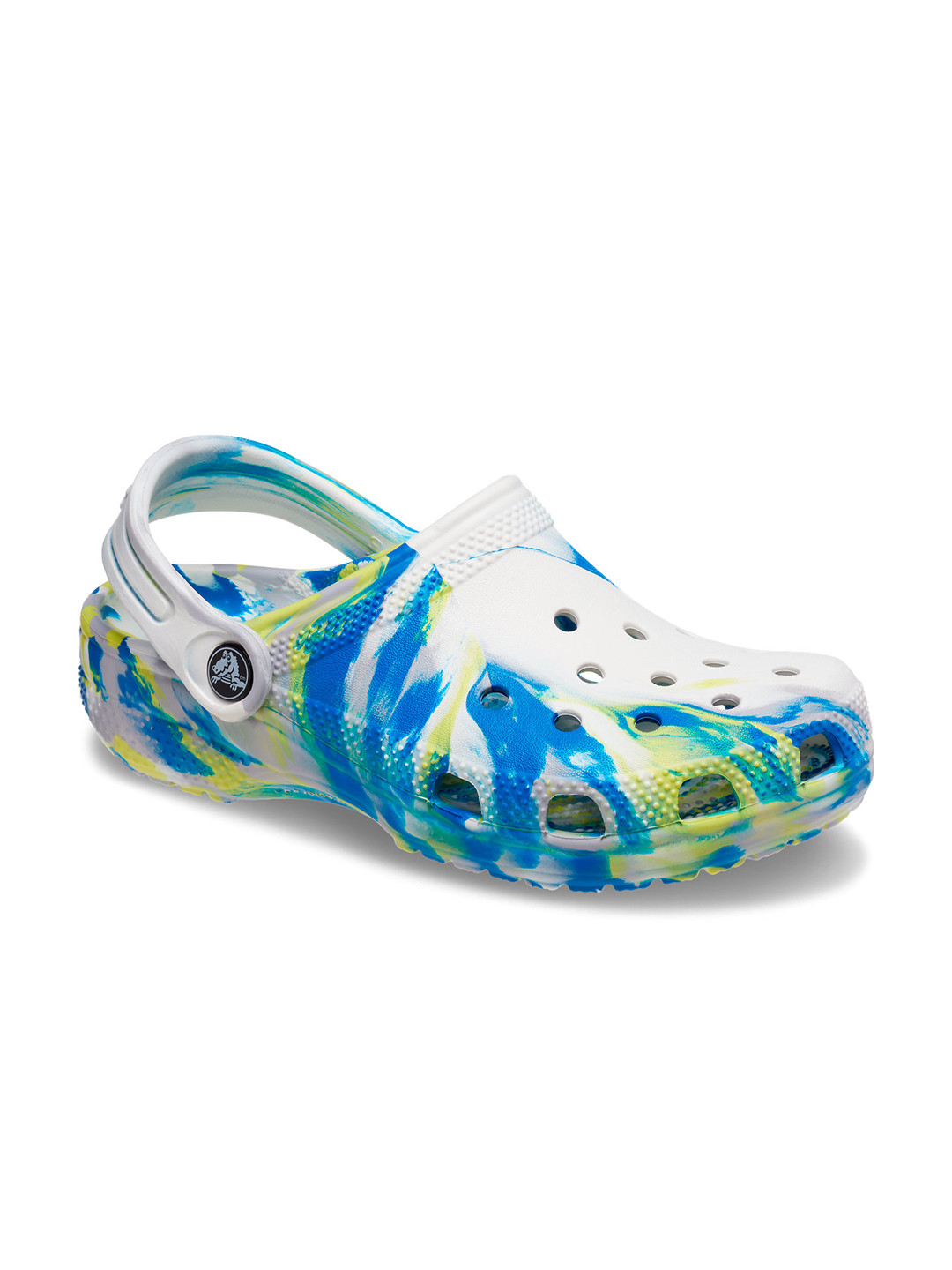 Buy Crocs Kids Multicoloured Classic Printed Clogs - Flip Flops for ...