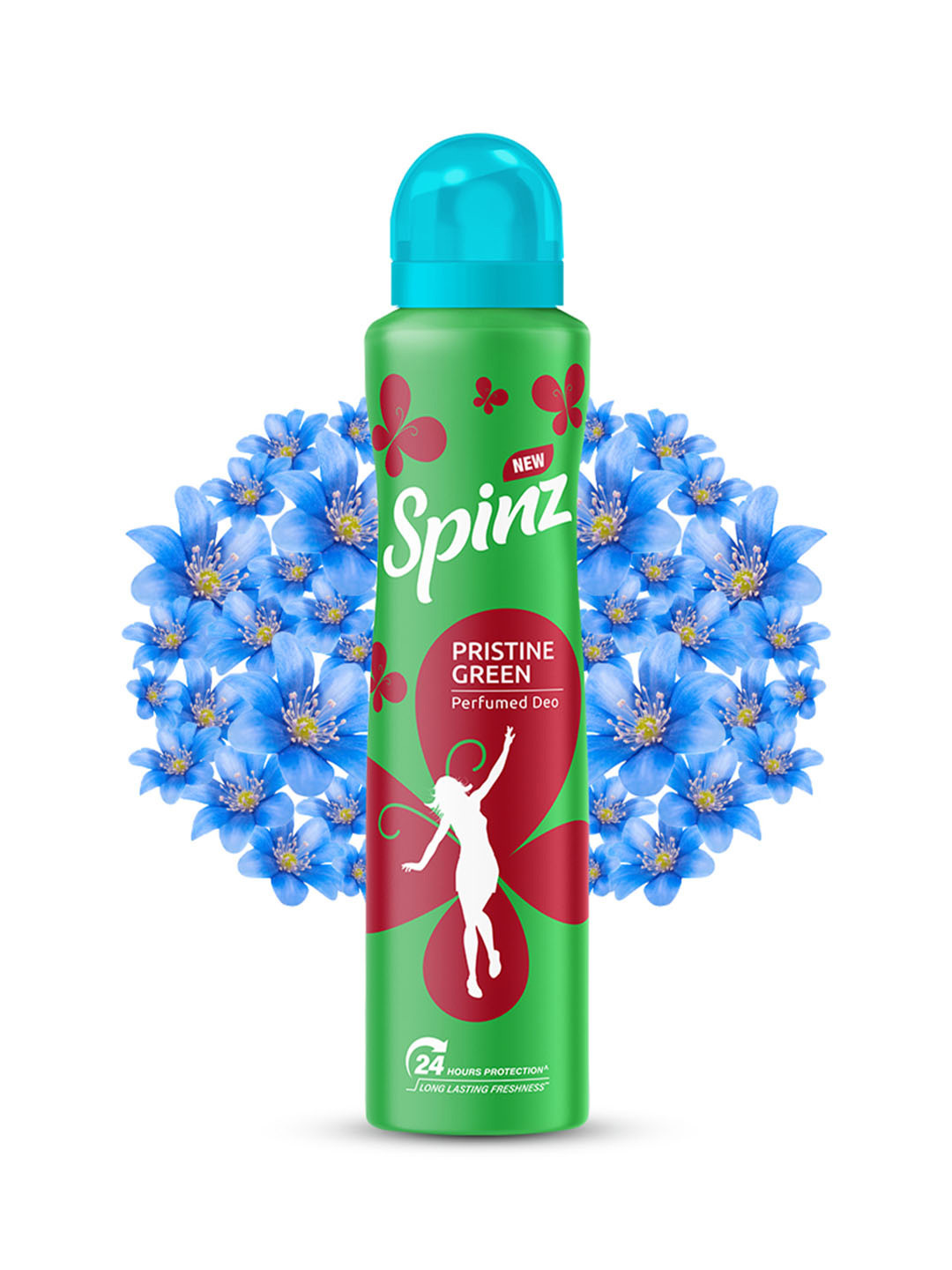 Buy Spinz Pristine Green Perfumed Deodorant 200ml - Deodorant for Women ...